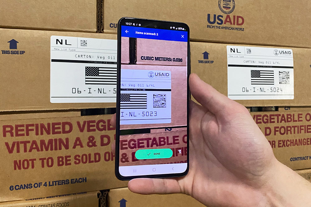 System tracks movement of food through global humanitarian supply chain ...